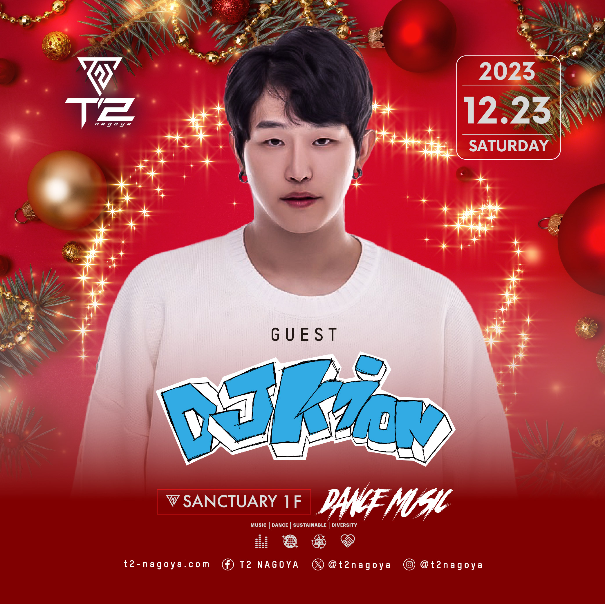 T2 ON SATURDAY(2023/12/23) - T2 NAGOYA