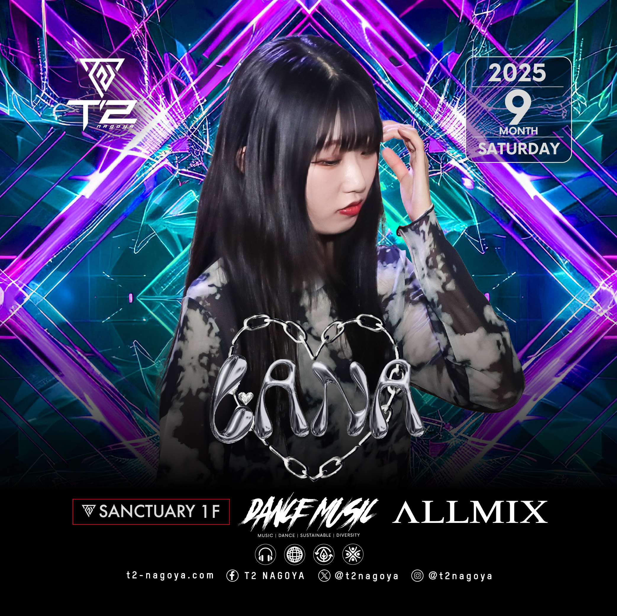 T2 ON SATURDAY(2025/09/13) - T2 NAGOYA