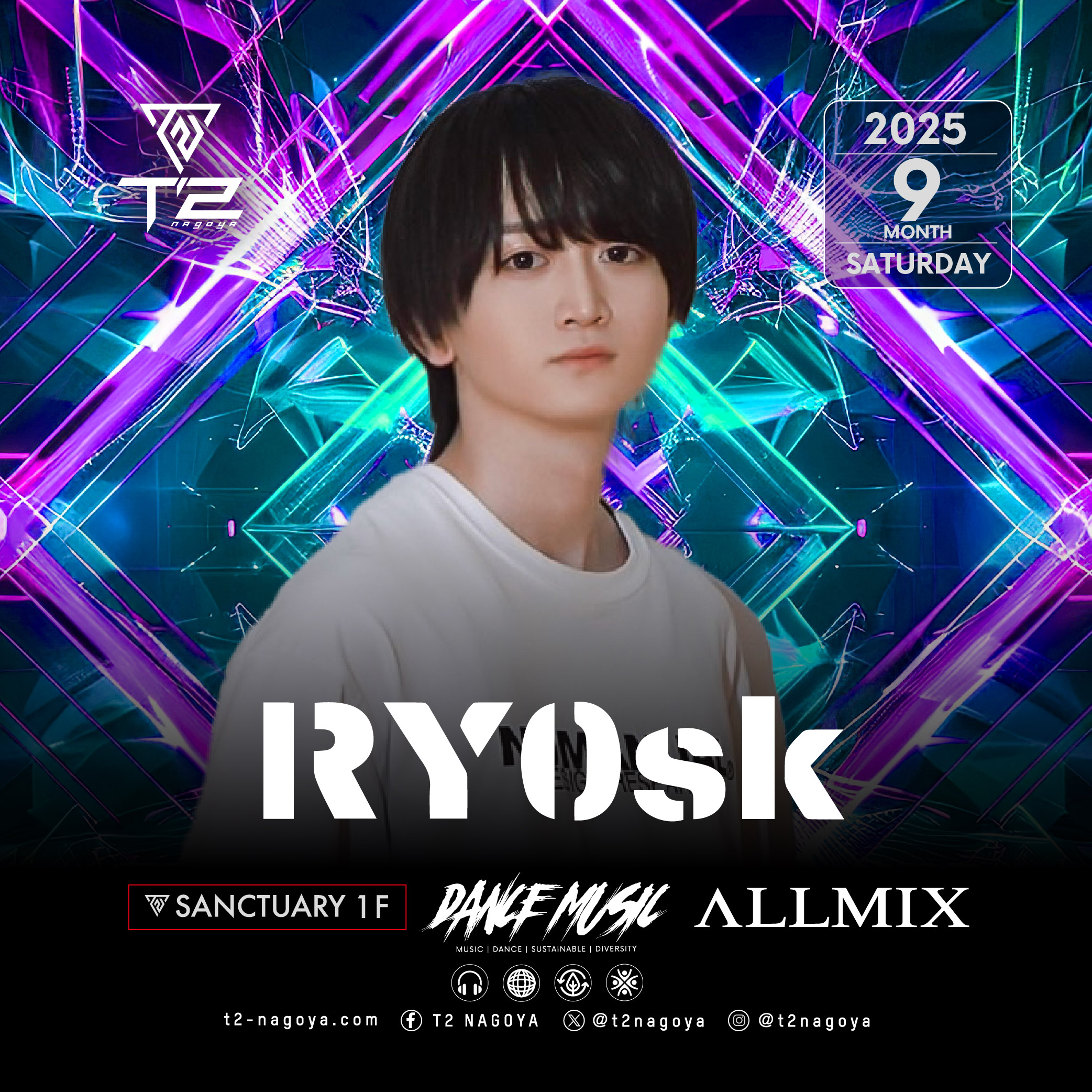 T2 ON SATURDAY(2025/09/13) - T2 NAGOYA